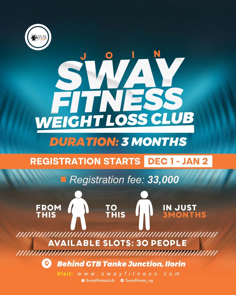 Sway Fitness Club – Top Notch Health and Fitness Hub